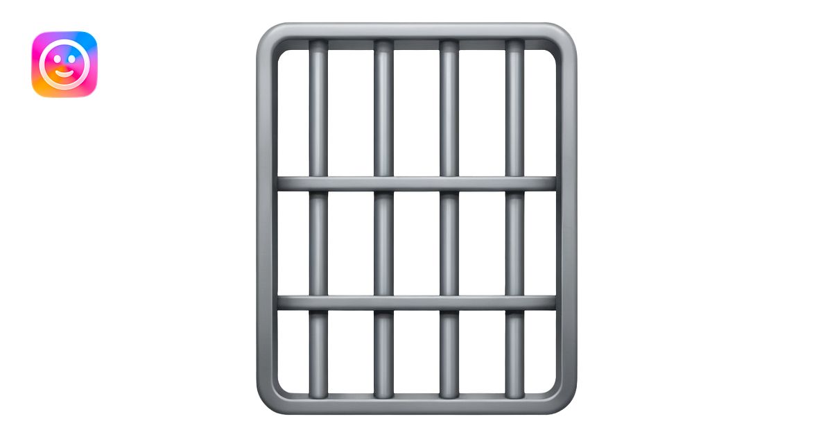 If there was a jail cell emoji in iOS, how would you design and iOS ...