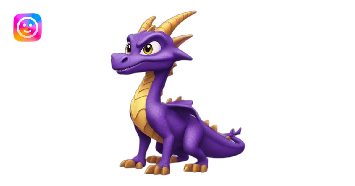Spyro emoji | AI Emoji Generator