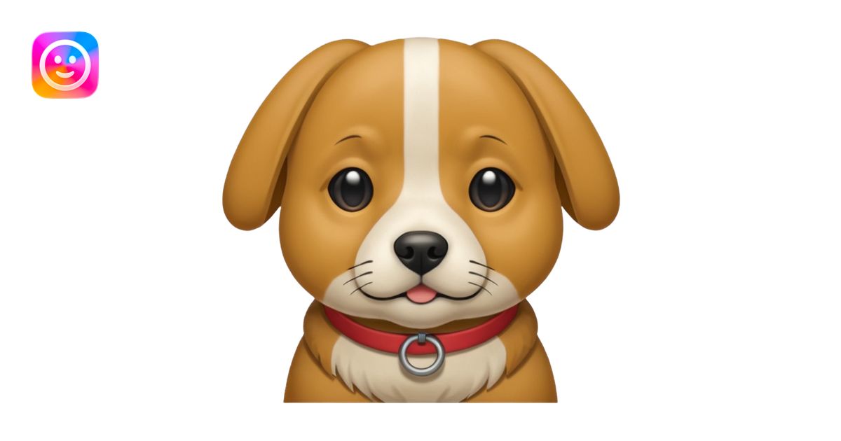 maromi the dog from paranoia agent emoji | AI Emoji Generator