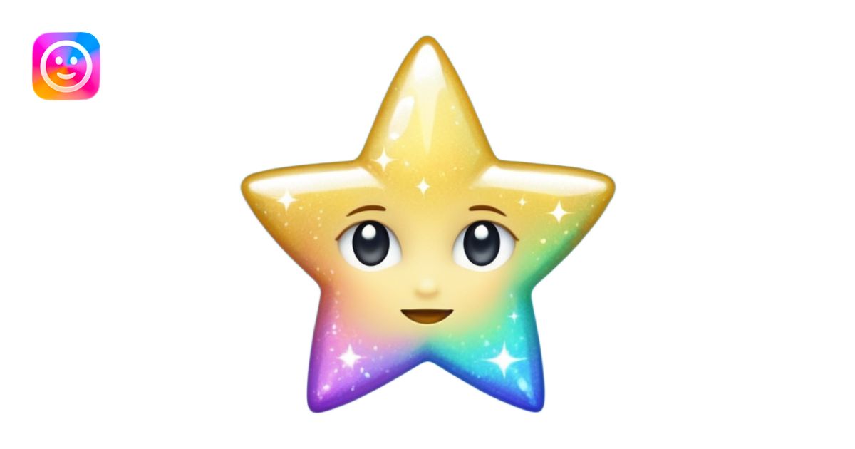 emoji like stardust sparkles for decoration emoji | AI Emoji Generator