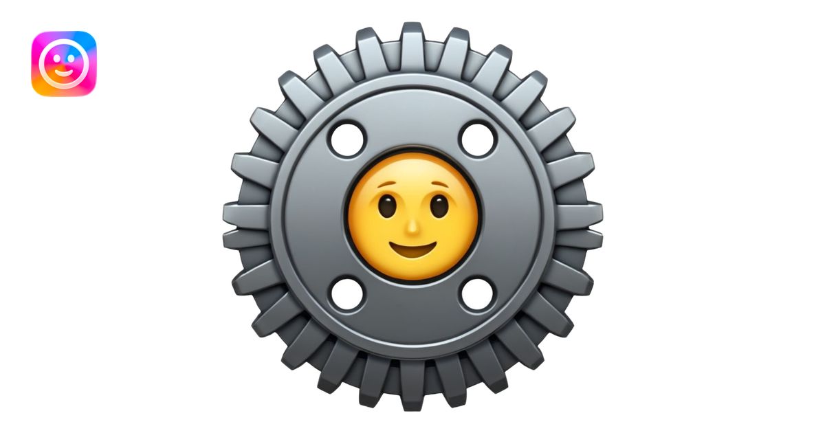 micro gear emoji | AI Emoji Generator