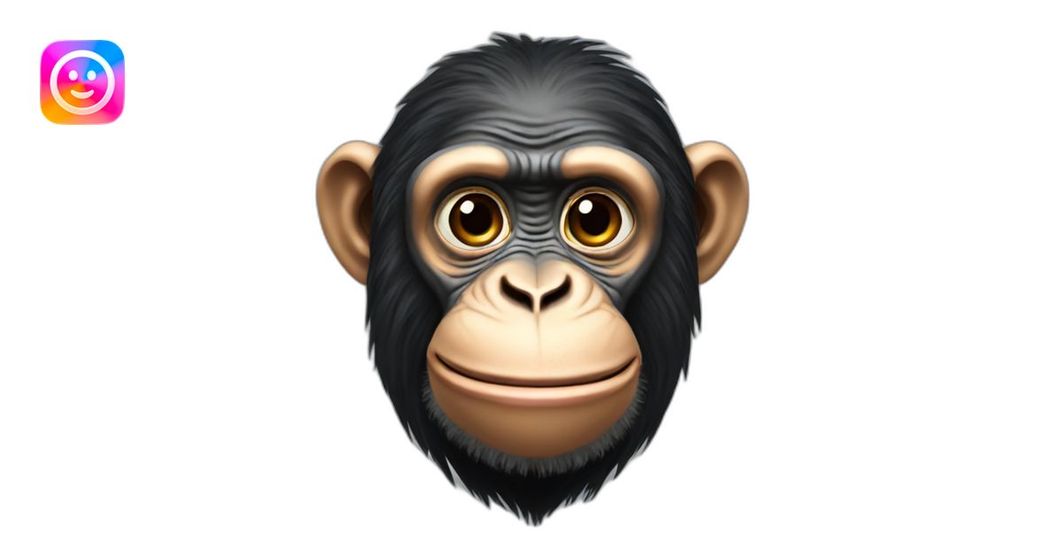 chimp emoji | AI Emoji Generator