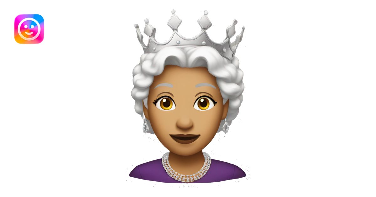 Queen emoji | AI Emoji Generator