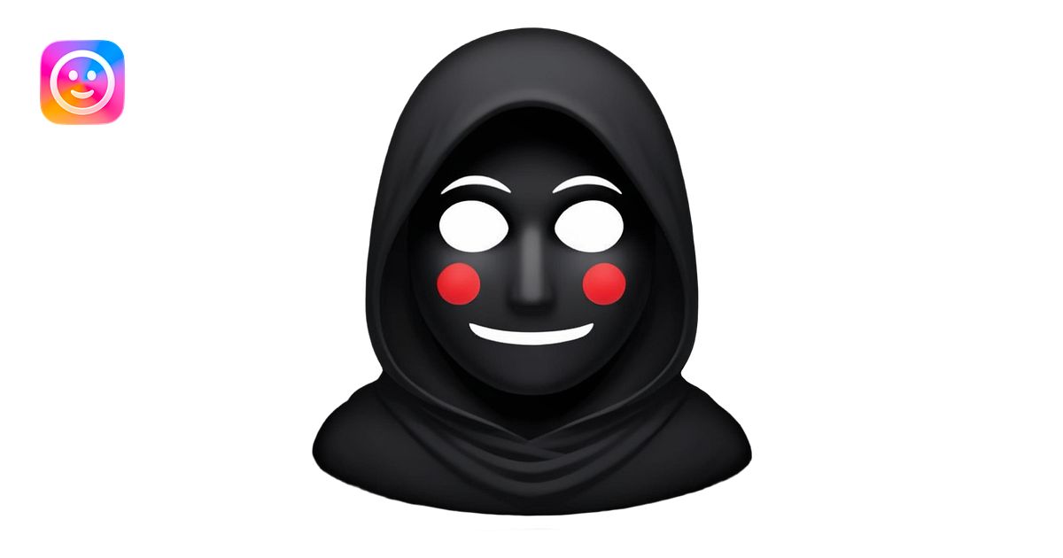 shadow with no face but only a sillhouette emoji | AI Emoji Generator