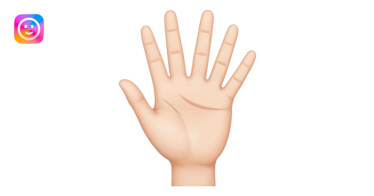 Loser Hand sign emoji | AI Emoji Generator