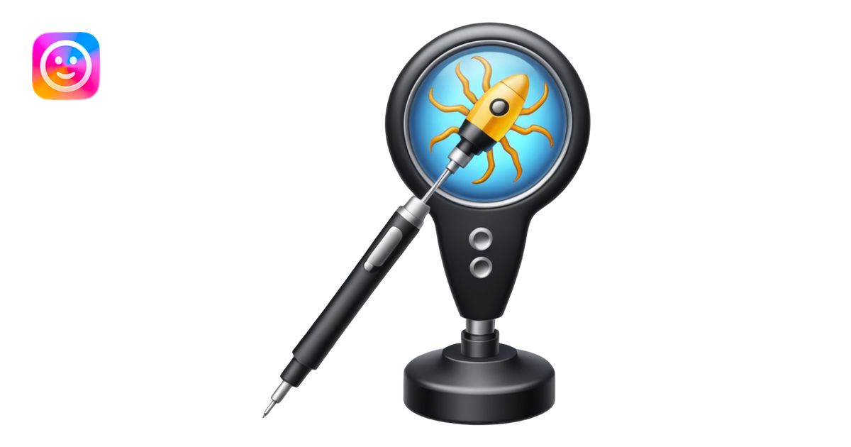 neuralyzer probe from MiB emoji | AI Emoji Generator