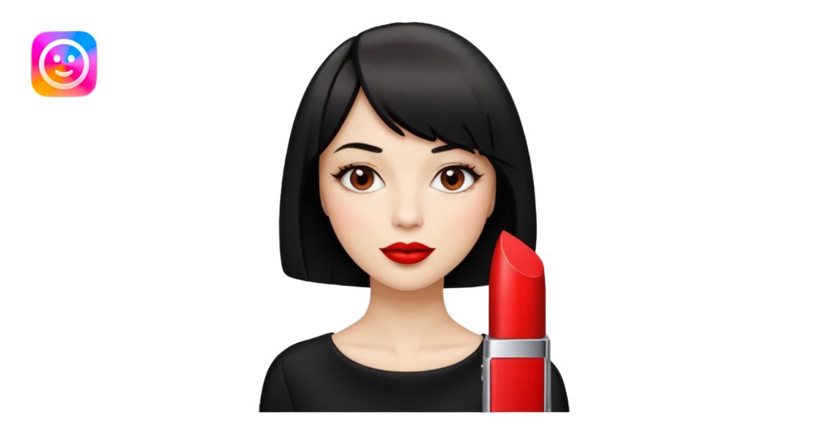 Bob cut emoji | AI Emoji Generator