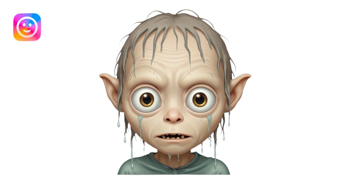 gollum from lord of the rings emoji | AI Emoji Generator