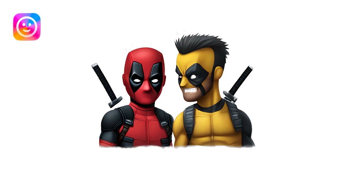 deadpool and wolverine emoji | AI Emoji Generator