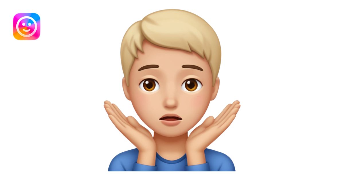 Embarrassment (Embarrassed) emoji | AI Emoji Generator