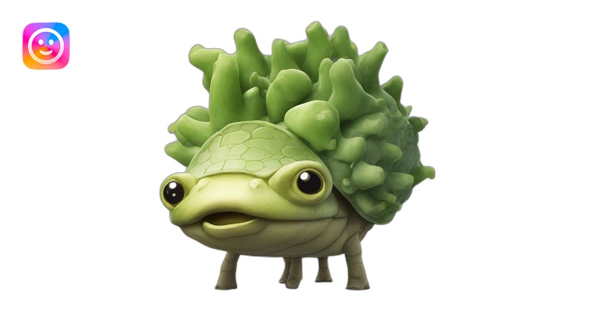 Carapuce sur Bulbizarre et Salamèche a côté emoji | AI Emoji Generator