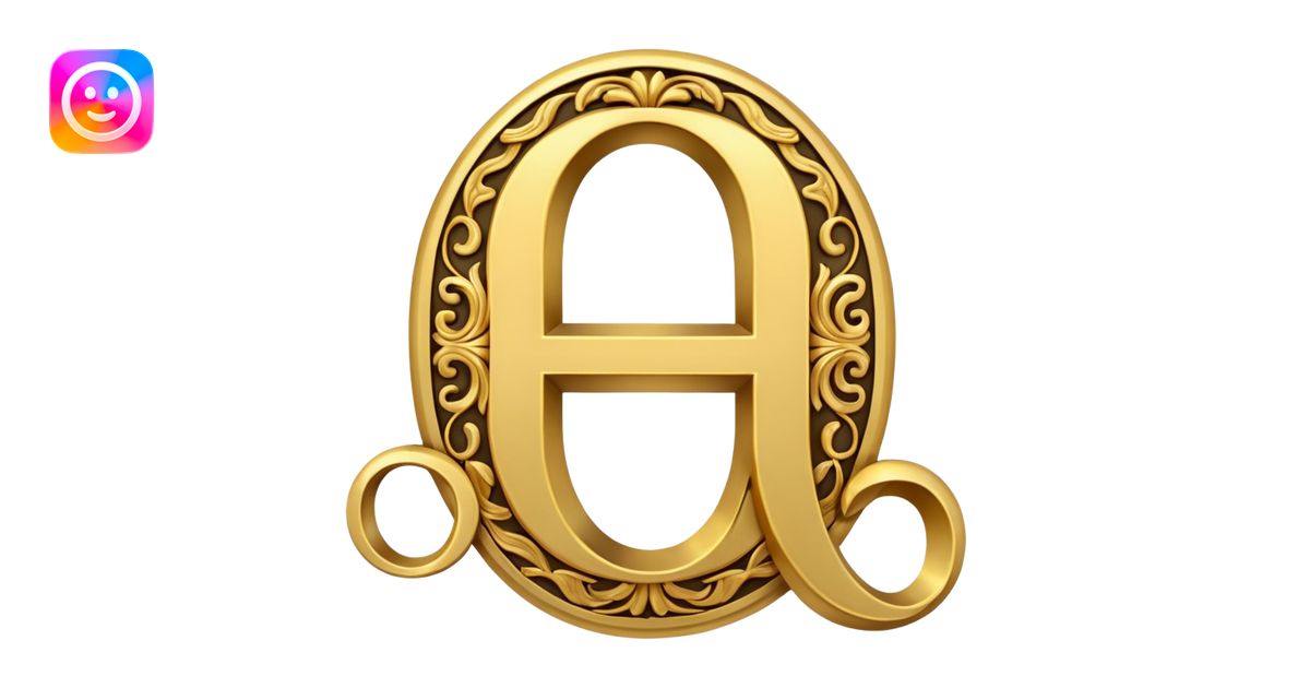 a letra “T” e a letra “O” juntas com esse simbolo junto “ ☤” emoji | AI ...