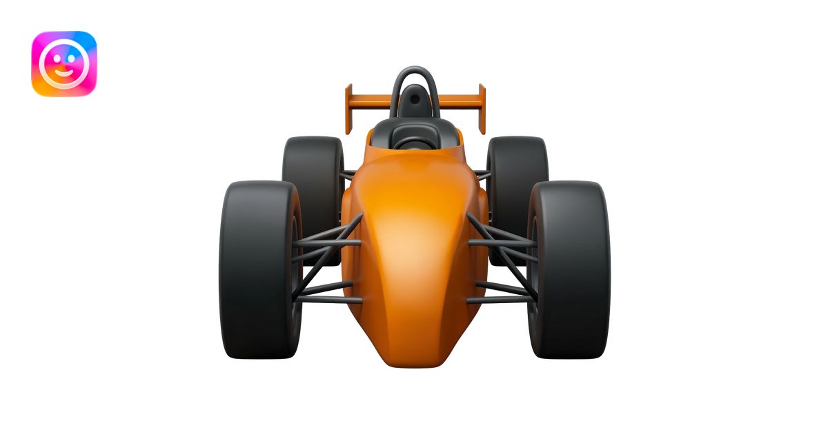 Voiture de course emoji | AI Emoji Generator