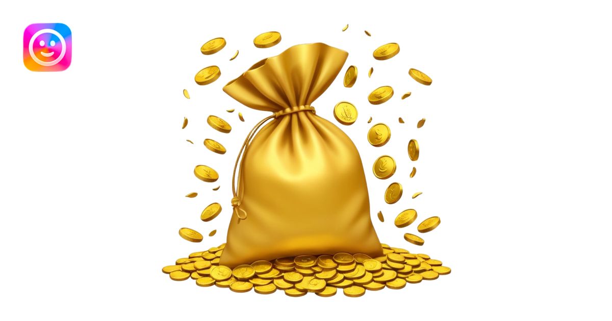 I would like a small pouch of gold coins that opens and the coins get ...