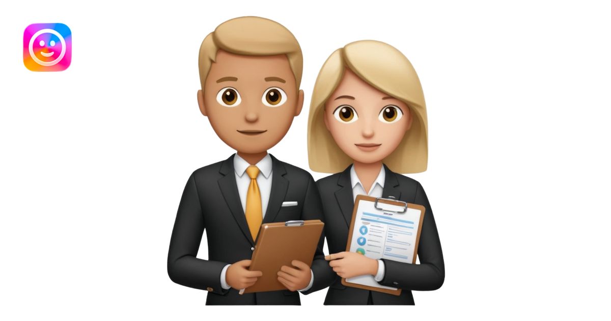 The differences between a leader and a manager emoji | AI Emoji Generator