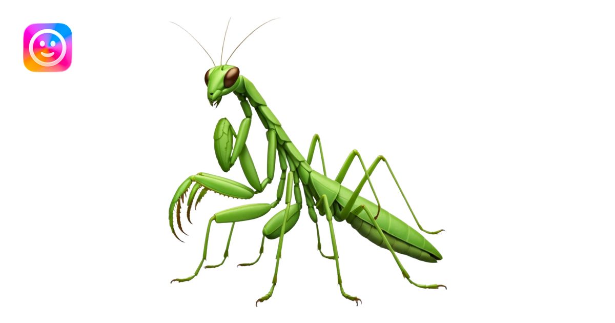 Praying mantis emoji emoji | AI Emoji Generator