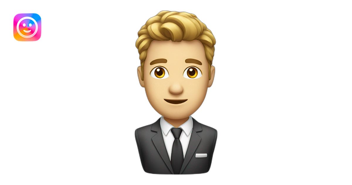 Real estate agent emoji | AI Emoji Generator