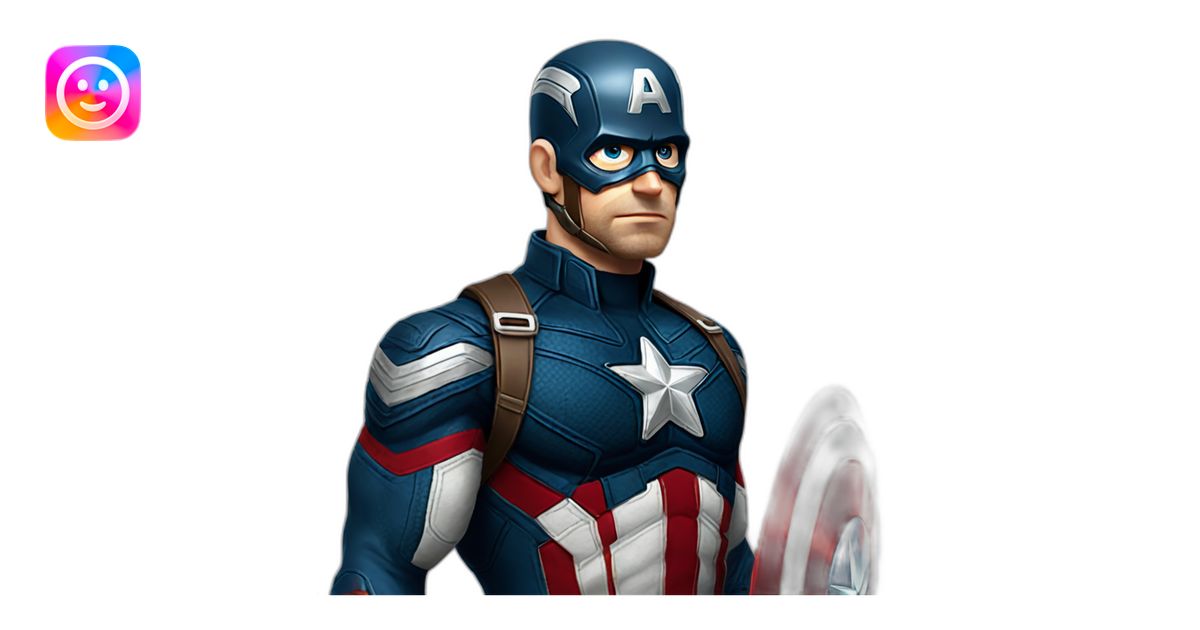 captain-america-salute emoji | AI Emoji Generator