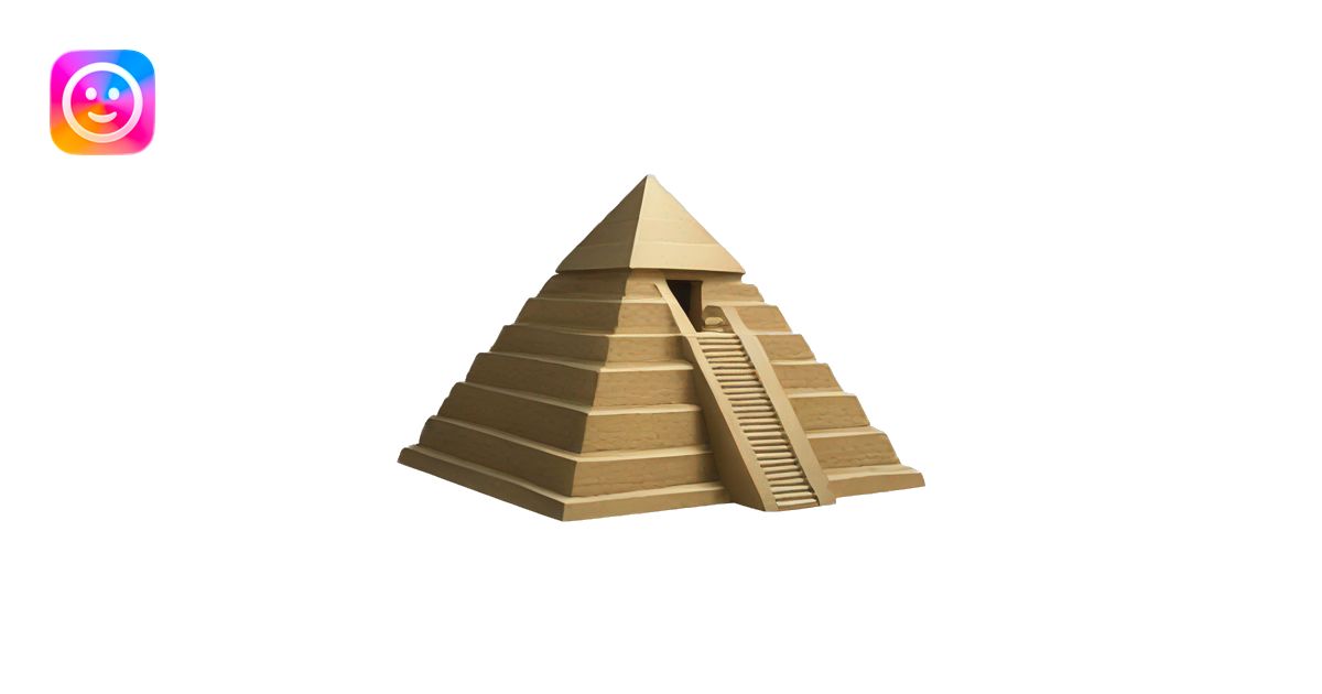pyramid emoji | AI Emoji Generator
