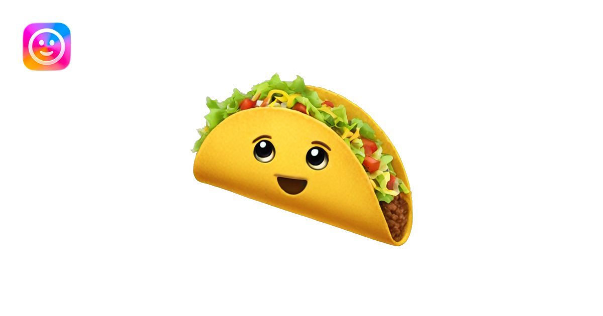 TACO emoji | AI Emoji Generator