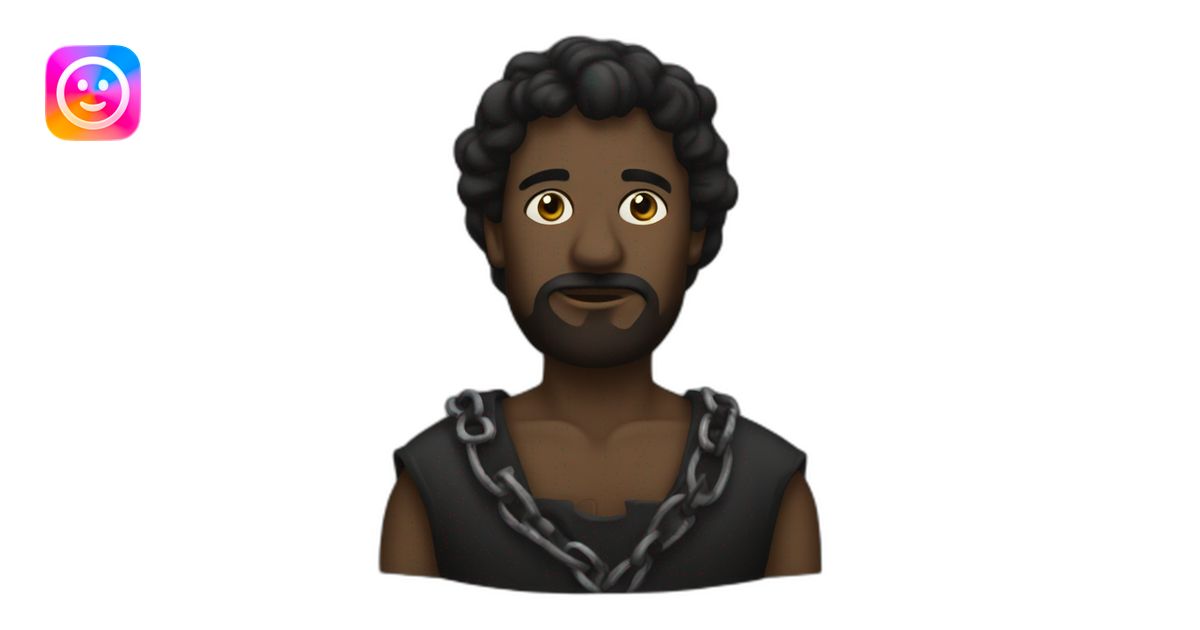 Esclave noir emoji | AI Emoji Generator