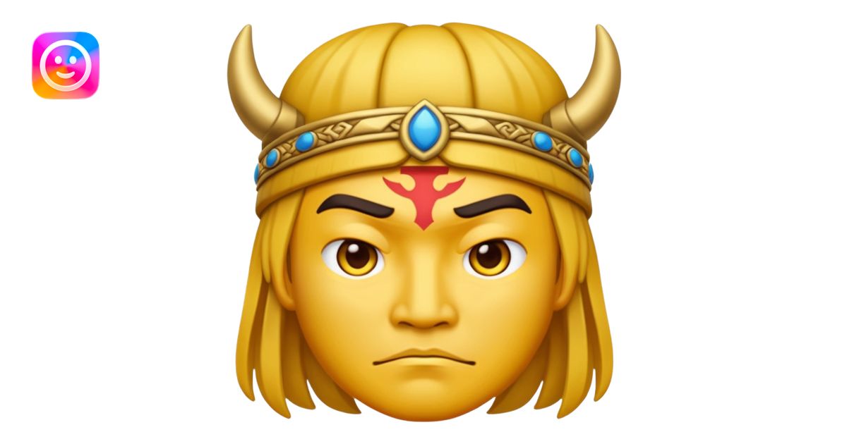 Turn sadge pepe emoji into sadge lu bu emoji emoji | AI Emoji Generator