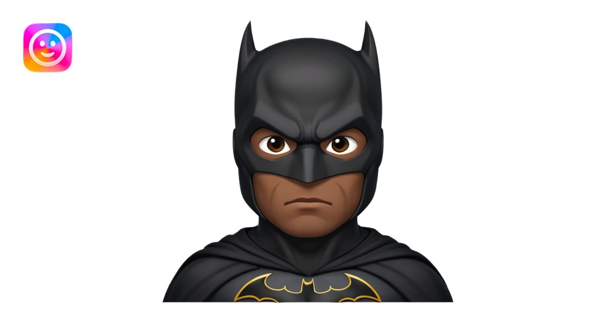 Batman emoji | AI Emoji Generator