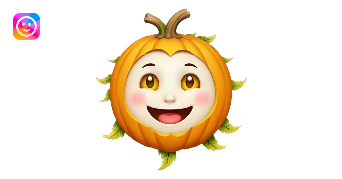 fall ecstatic emoticon artsy white backgroudn slightly creepy emoji ...