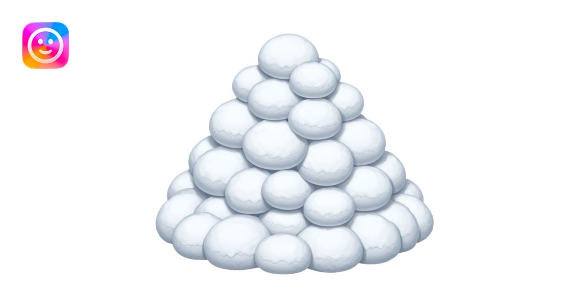 snow emoji | AI Emoji Generator