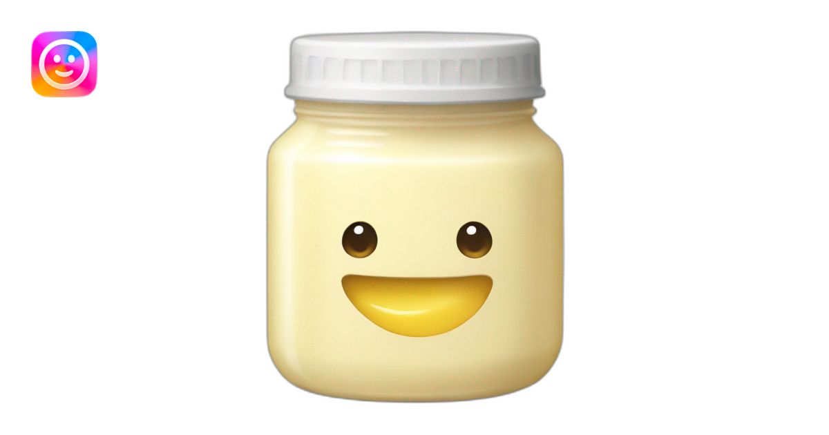 Mayonnaise emoji | AI Emoji Generator