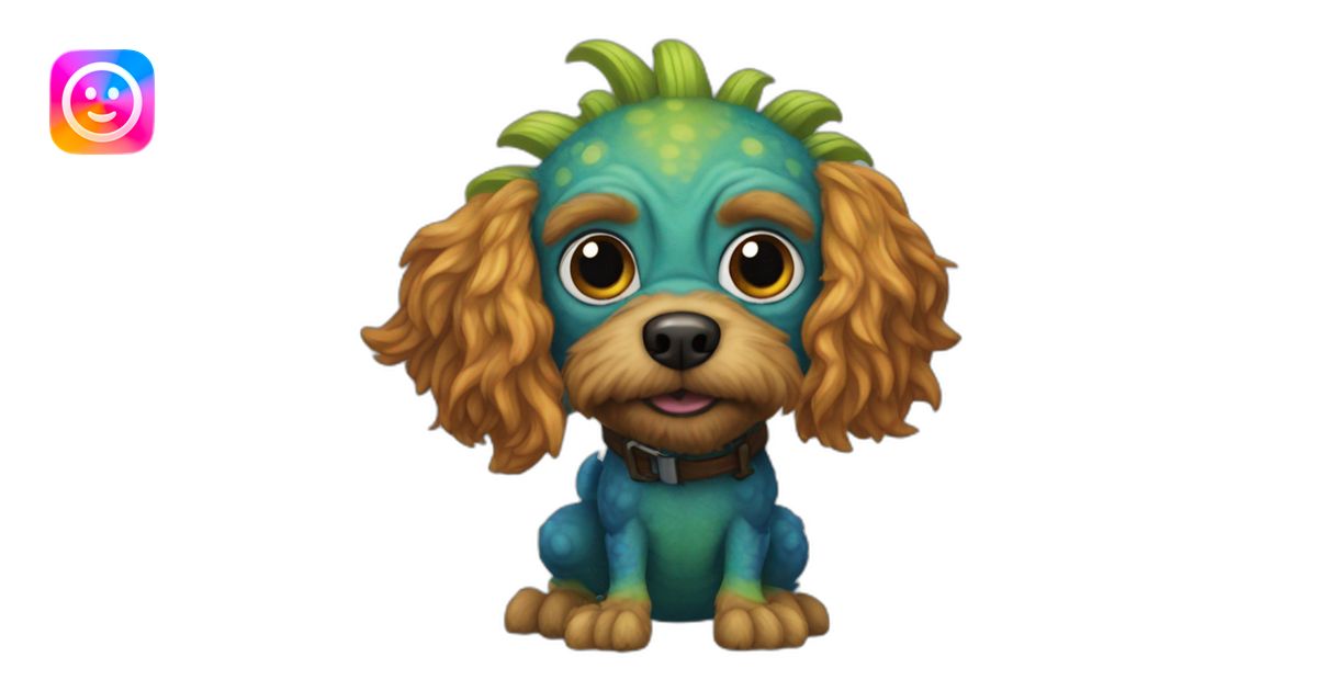 Cavapoo Murloc emoji | AI Emoji Generator