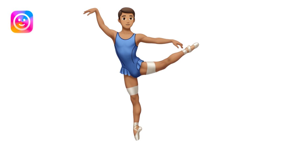 male.ballet dancer emoji | AI Emoji Generator