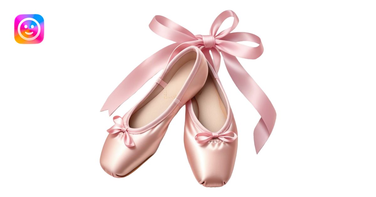 Cinematic Realistic Ballet Shoes, soft satin pink pointe shoes with ...