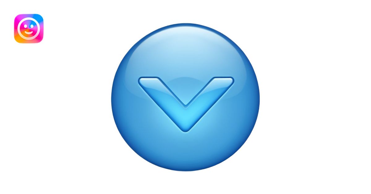 Mavi tik tiktok emoji | AI Emoji Generator