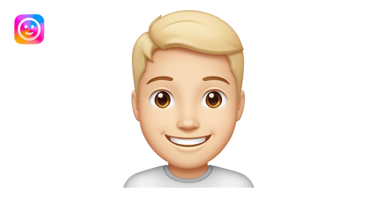 Happy cute smile emoji | AI Emoji Generator