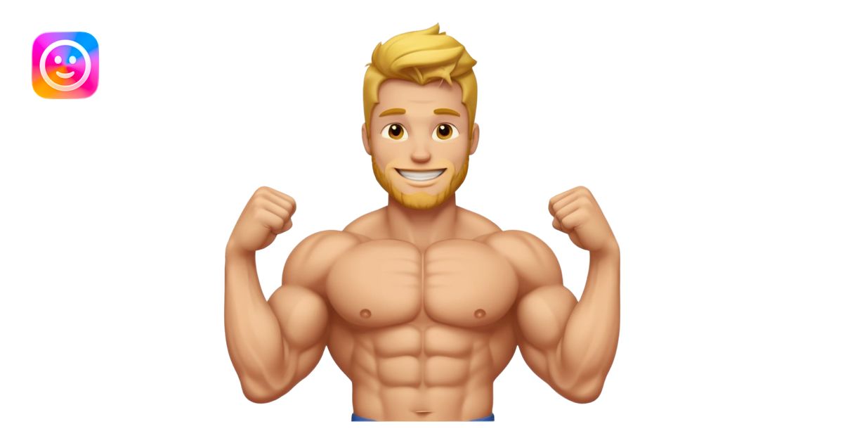 Giga chad emoji | AI Emoji Generator