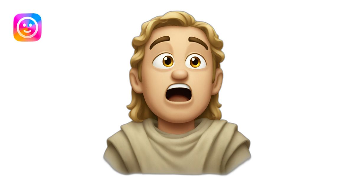 hunchback of notredame crying emoji | AI Emoji Generator