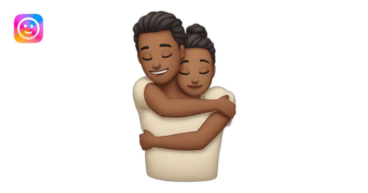 cuddling on top of each other emoji | AI Emoji Generator