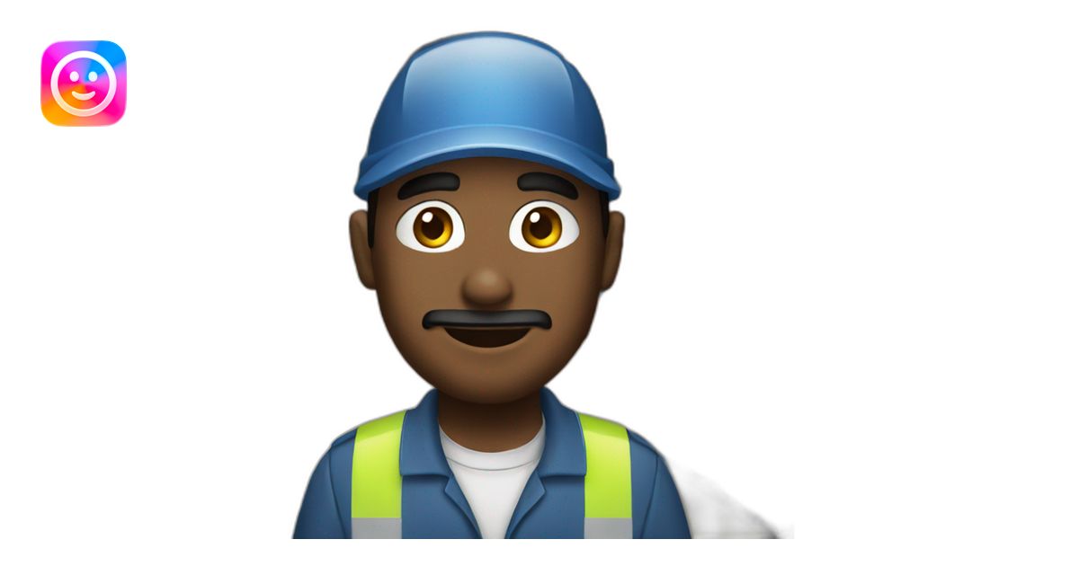 Warehouse worker emoji | AI Emoji Generator