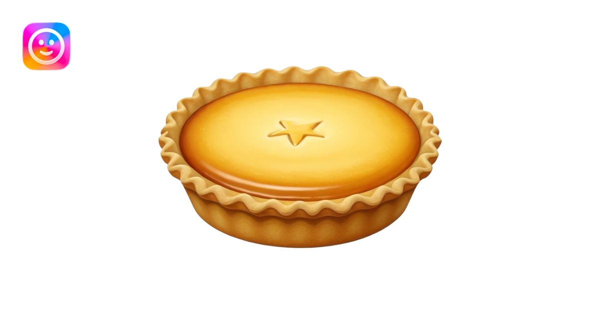 tart food in 3d style no faces emoji | AI Emoji Generator
