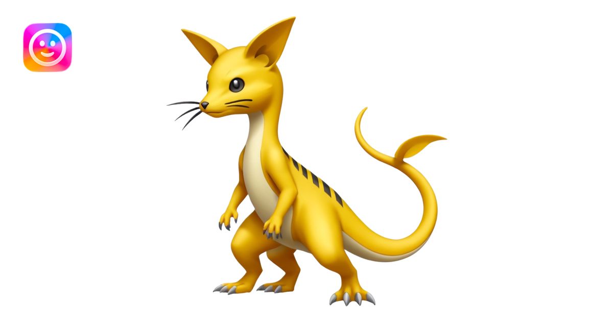 Slim Nimble Long-tailed Whip-fast Flexible Pokémon-Fakémon-Digimon ...