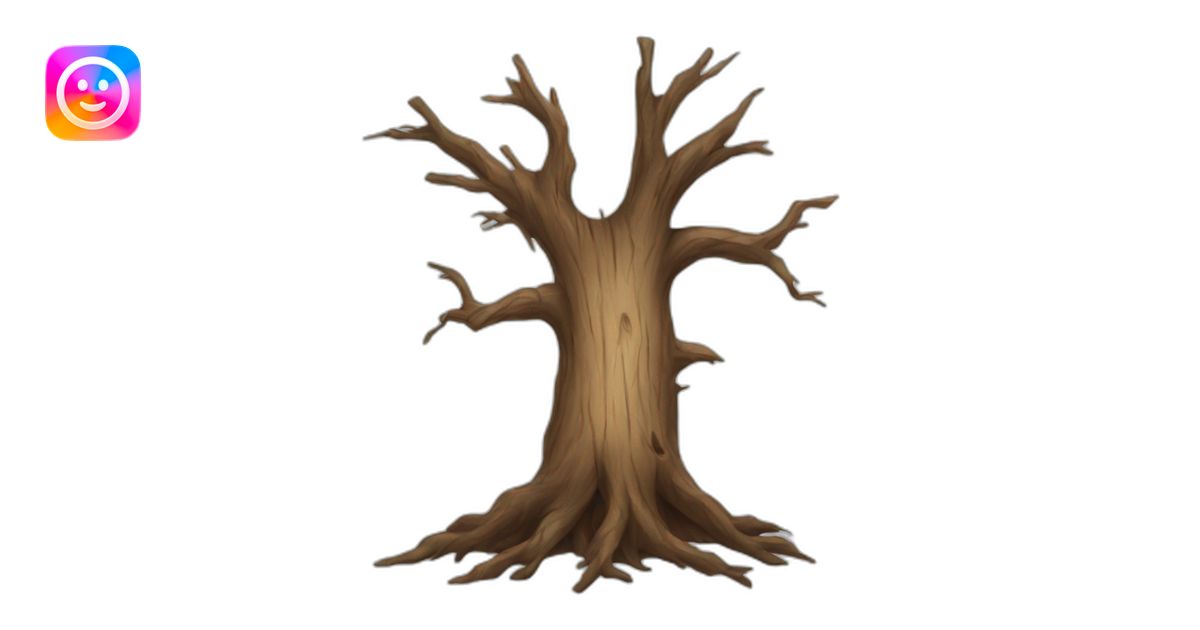dead tree emoji | AI Emoji Generator