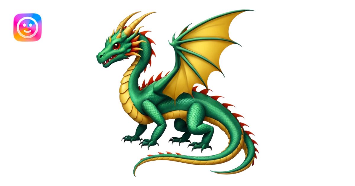 Fourth wing scorpiontail dragon emoji | AI Emoji Generator