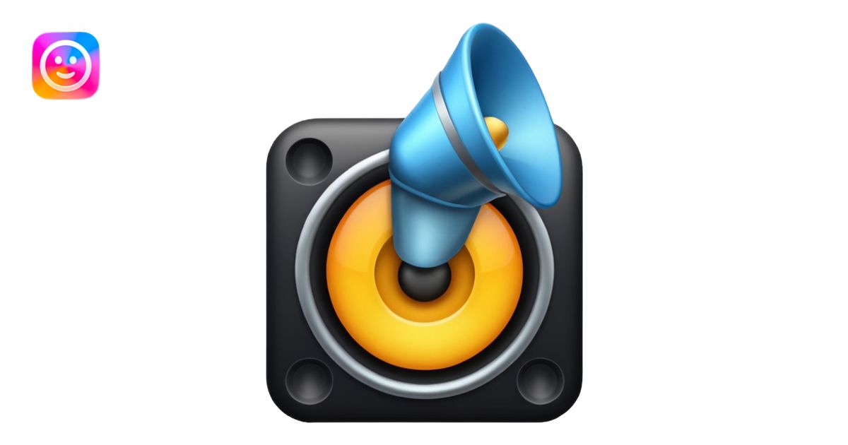 sound echo emoji | AI Emoji Generator