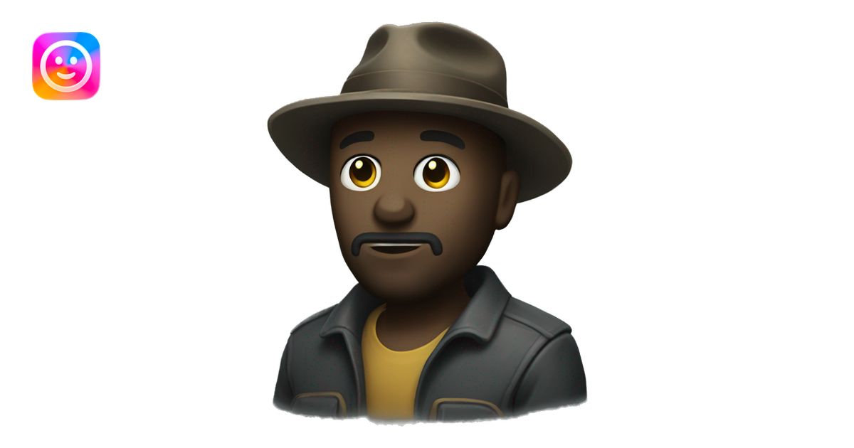Fallout mysterious stranger emoji | AI Emoji Generator