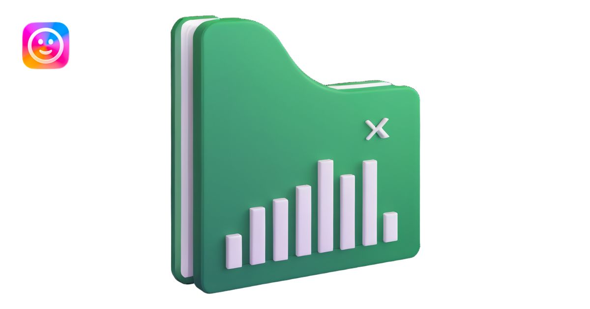 excel file with data emoji | AI Emoji Generator