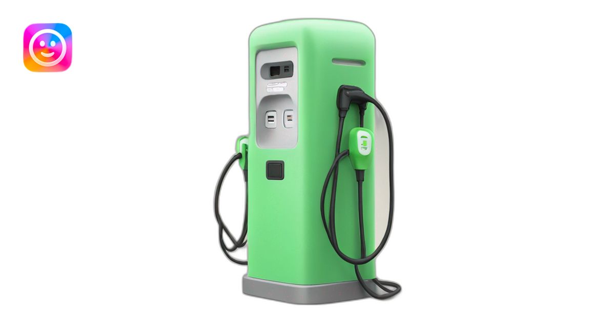 Charging station emoji | AI Emoji Generator