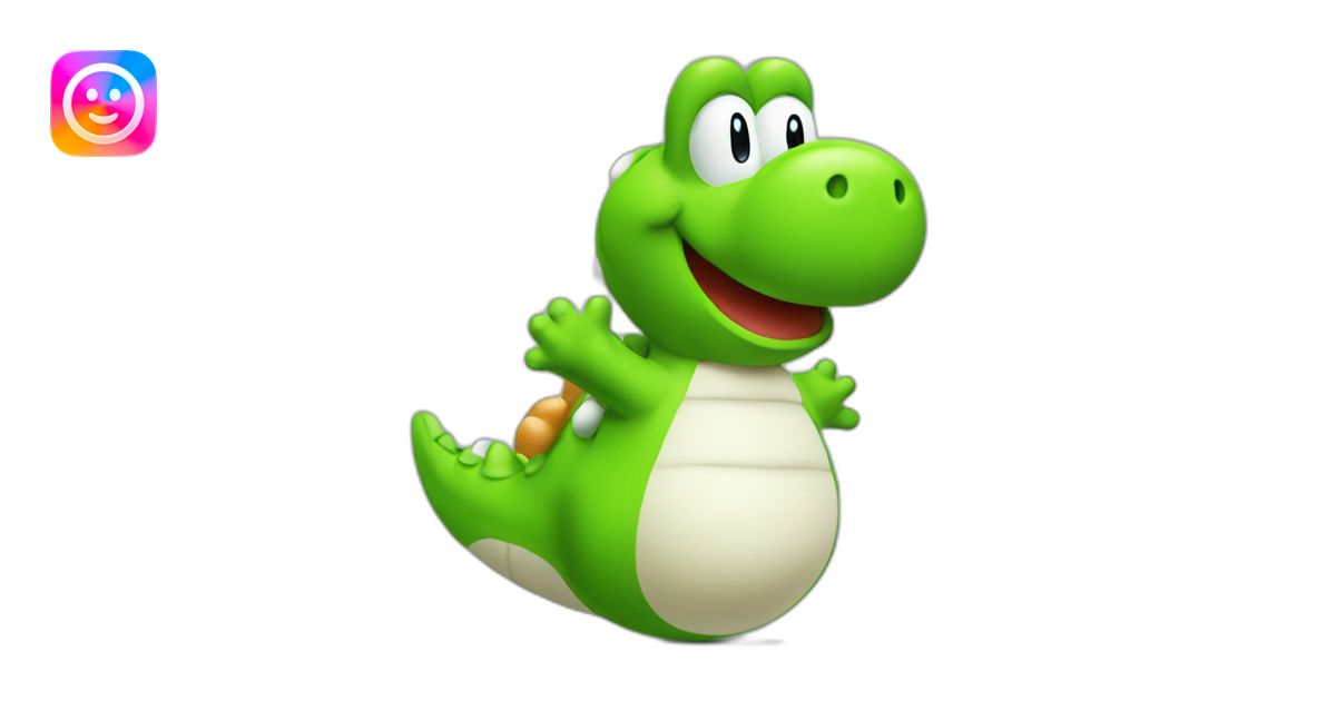 super yoshi emoji | AI Emoji Generator