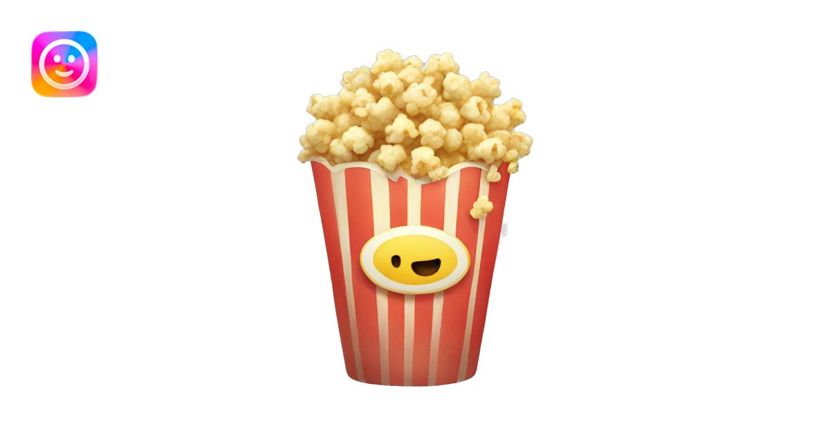 Popcorn emoji | AI Emoji Generator