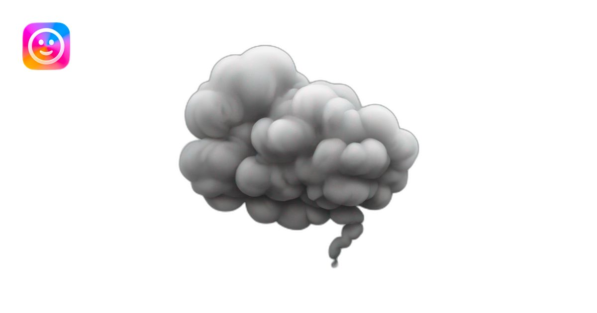 smoke emoji | AI Emoji Generator